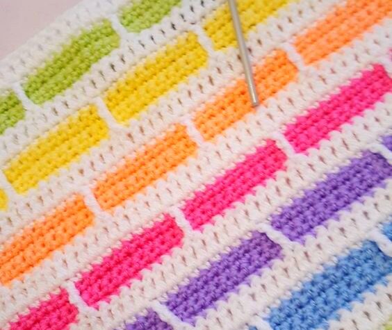 Brick Stitch Crochet Pattern - Crochet Easy