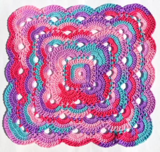 Virus Crochet Blanket Pattern Free - Crochet Easy