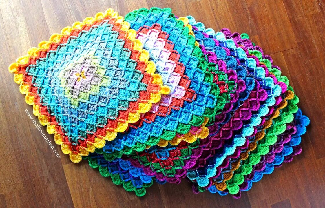 Bavarian Style Blanket Free Crochet Patterns - Crochet Easy