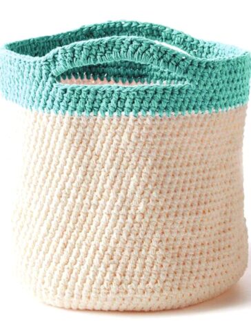 Handy Basket - Crochet Easy