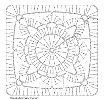 Willow Granny Square Pattern Free - Crochet Easy