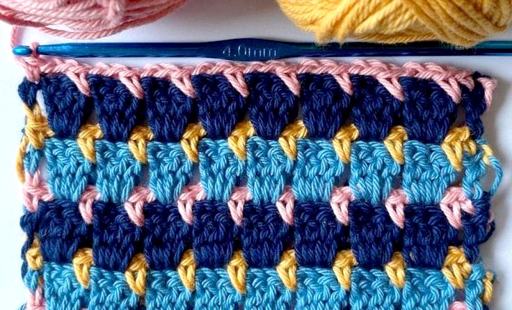 Block Stitch Crochet Pattern - Crochet Easy