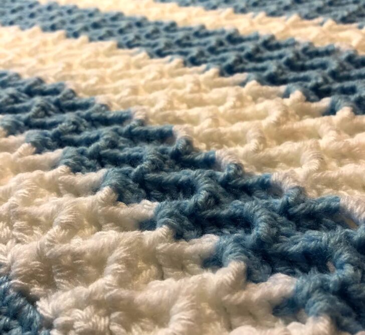 Crystal Wave Crochet Baby Blanket Pattern - Crochet Easy