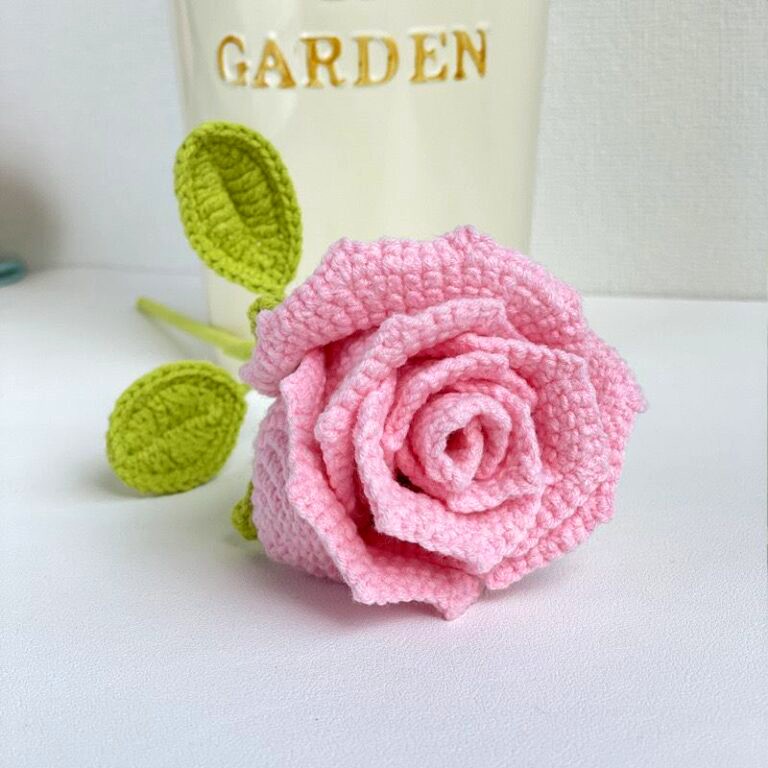 Crochet Rose Free Pattern - Crochet Easy