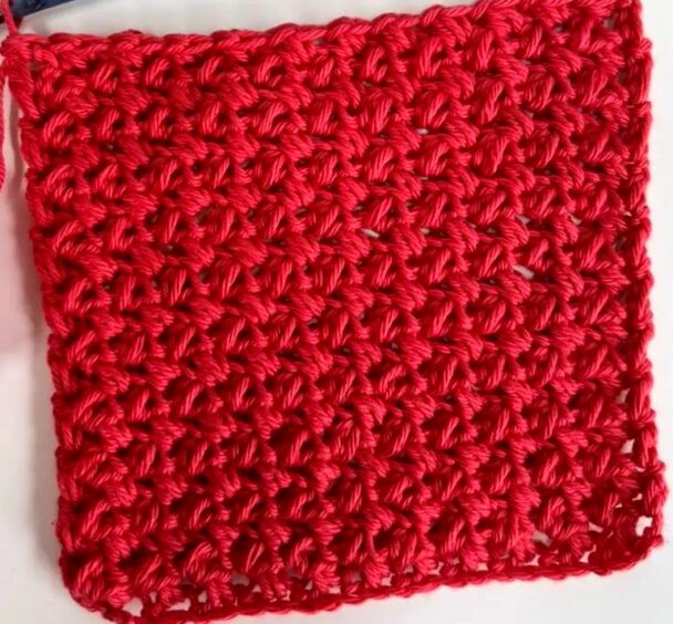 Textured Crochet Blanket - Crochet Easy