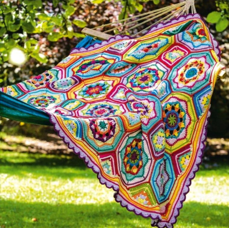 Persian Crochet Blanket Free Pattern - Crochet Easy