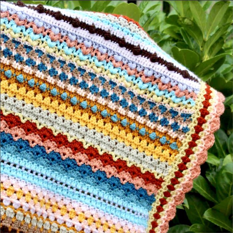 A Spicier Life Blanket Free Crochet Pattern - Crochet Easy